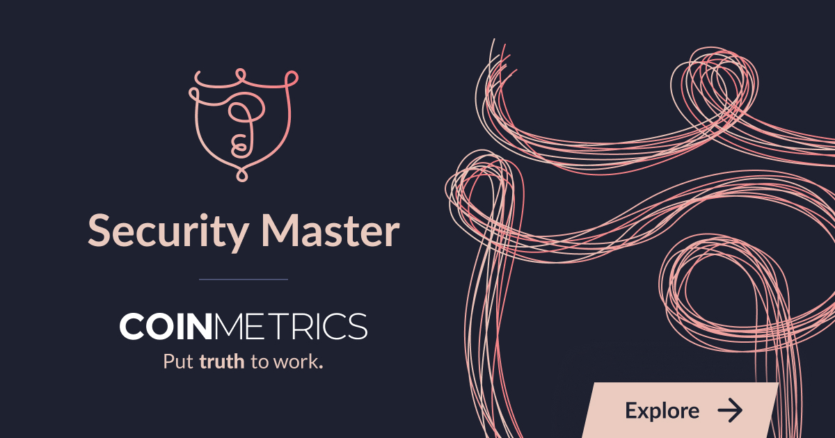 Security Master - Coin Metrics